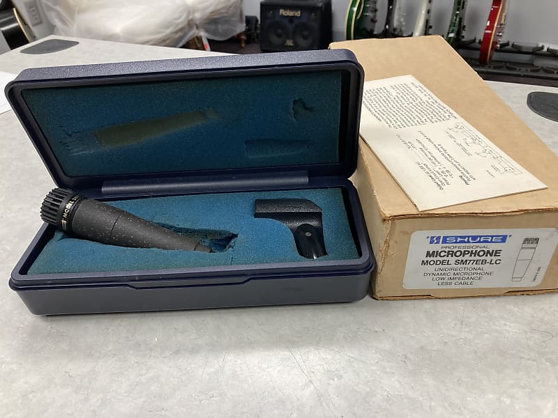New Old Stock Shure SM77EB-LC SM77 with factory carton USA | Reverb