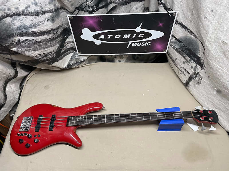 Spector NS-2 NS2 Bolt-on 4-string Bass - Red | Reverb