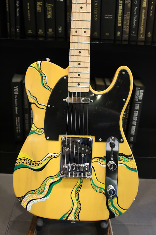 Sparka Studios Custom Hand-Painted Telecaster | Reverb