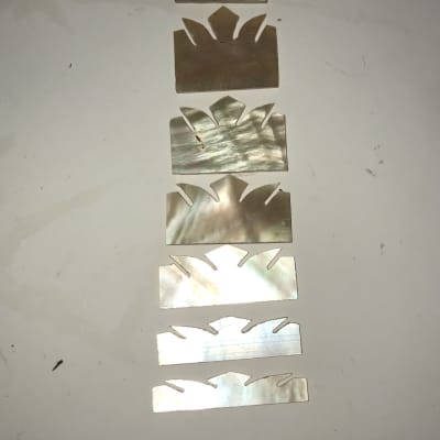 NOS Crown Fretboard inlays for custom work - Gold Pearl | Reverb