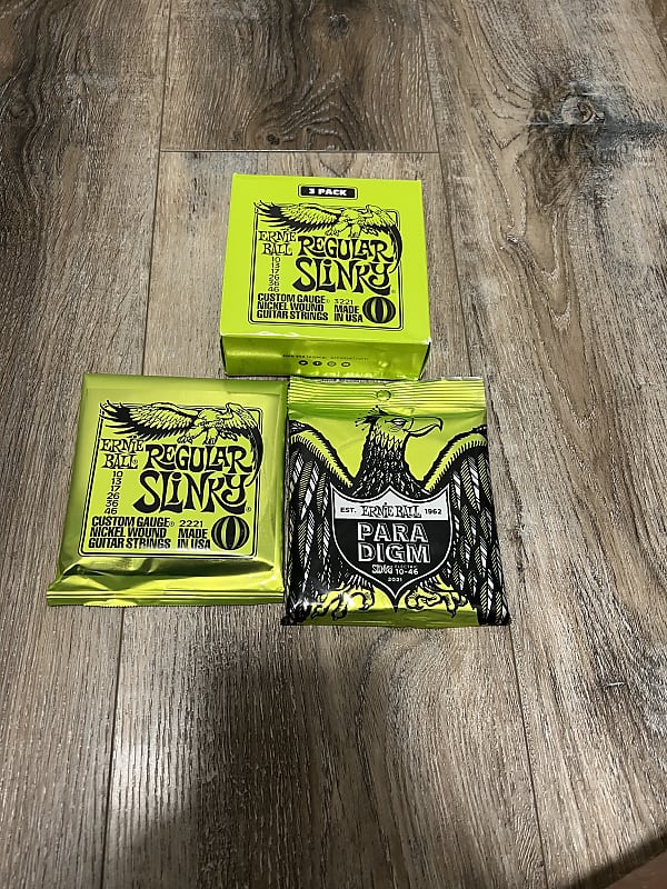 Ernie Ball 2221 Regular Slinky Electric Guitar Strings, .010 | Reverb