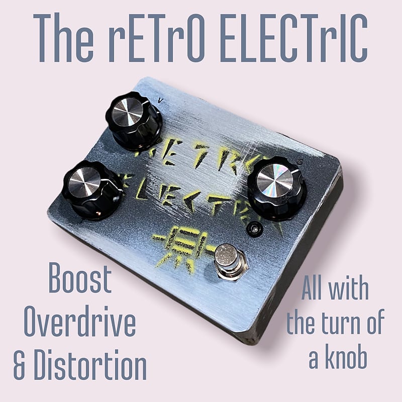 rETrO ELECTrIC EFFECTS The rETrO ELECTrIC Distortion 2021 | Reverb