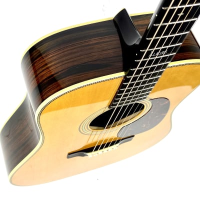 2002 Lucas LD-28 Wedge Natural Randy Lucas Custom Instruments | Reverb