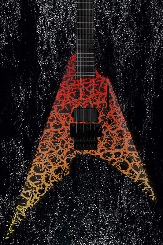 ESP Custom Shop Arrow Crackle Fade | Reverb