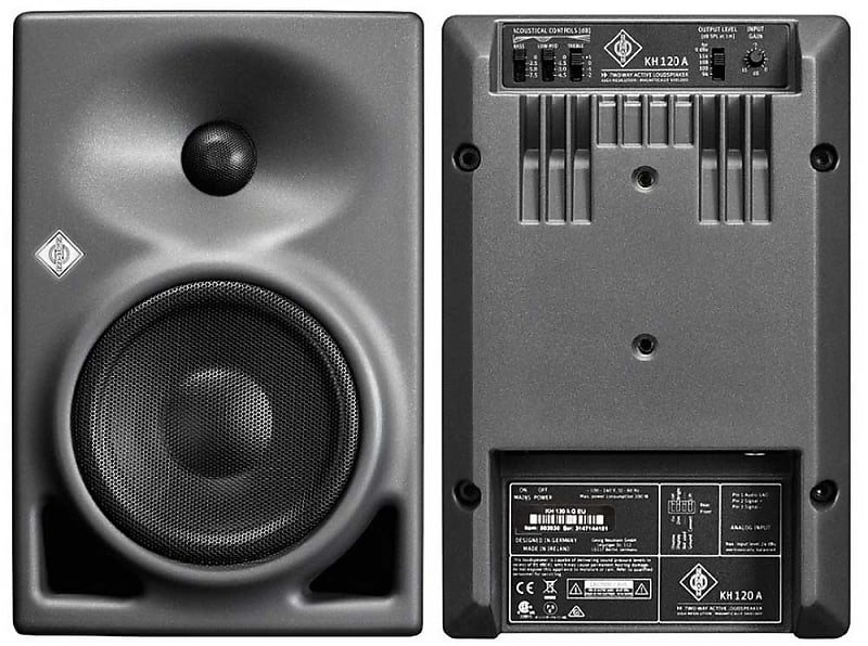 Neumann KH 120 A Studio Monitors Grey (Pair) | Reverb