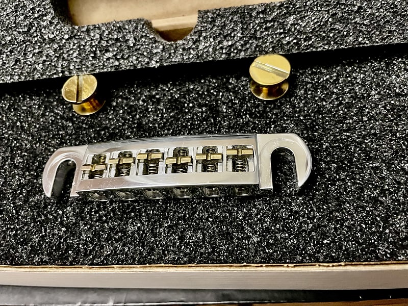 MannMade USA Adjustable stop tail bridge (PRS, Gibson) 2021 - | Reverb
