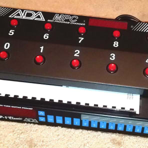 ADA MP-1 Classic Tube Guitar MIDI Preamp with ADA MPC Foot | Reverb