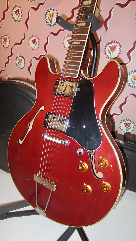 Aspen ES-335 Copy 1970s - Red | Reverb