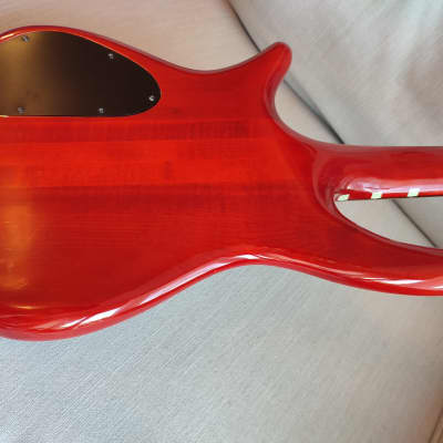 5 Strings Bass Red Spector NS-95 (Korea-1995) - (Rare) REAL | Reverb