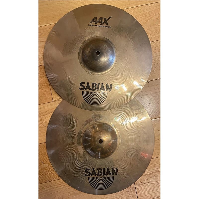 Sabian AAX X Plosion Hats 14", Second-Hand | Reverb