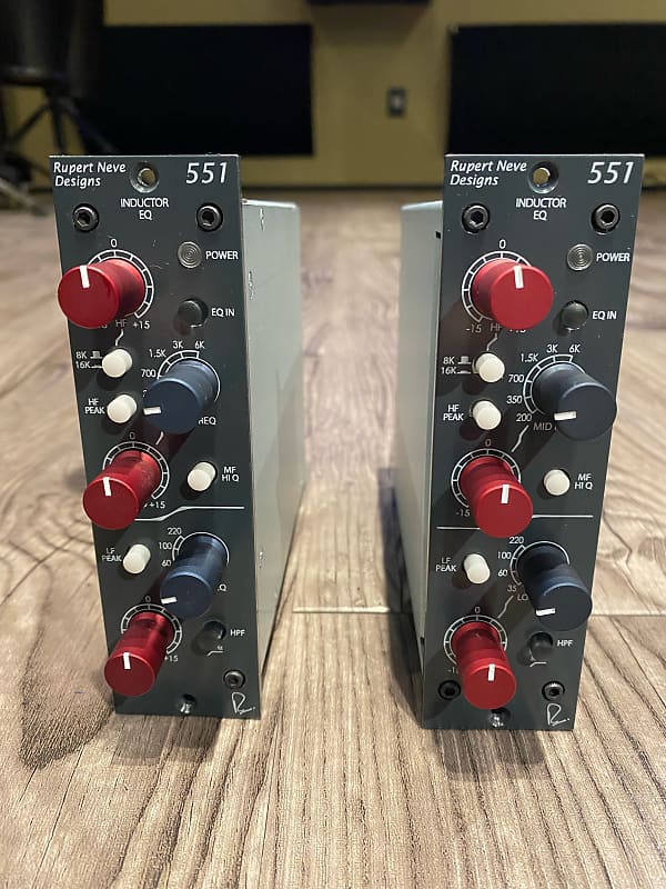 Rupert Neve Designs 551 500 Series Inductor EQ Module PAIR | Reverb