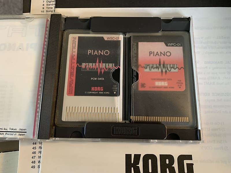 RARE Korg Wavestation WSC-1S PIANO PCM and Performance ROM | Reverb