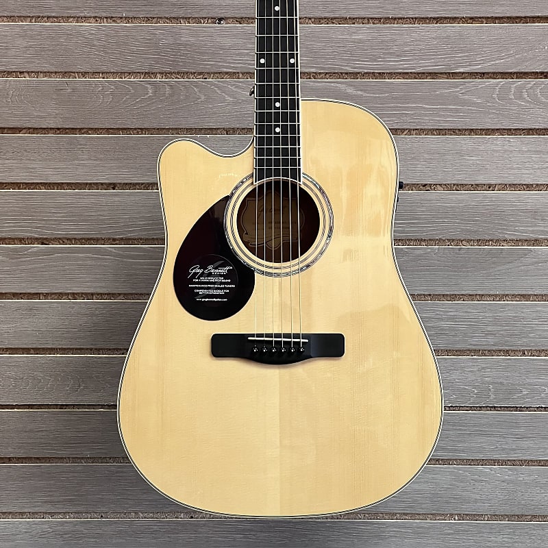 Samick Greg Bennett Left Handed Acoustic/Electric Guitar, | Reverb