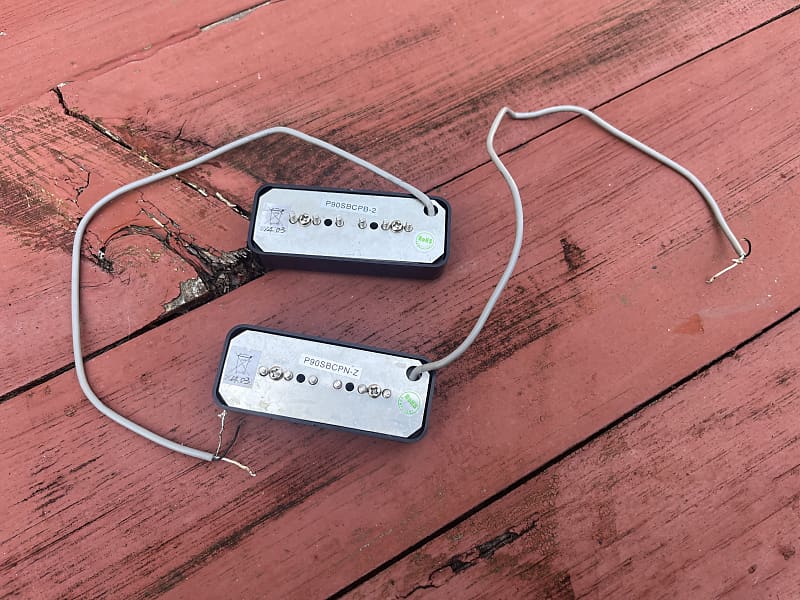 Epiphone P90 Pro Pickup Set 2010's - Black | Reverb