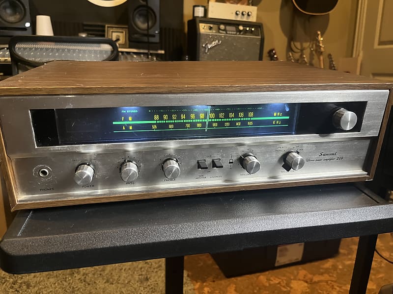 Sansui 210 Receiver 1972 | Reverb