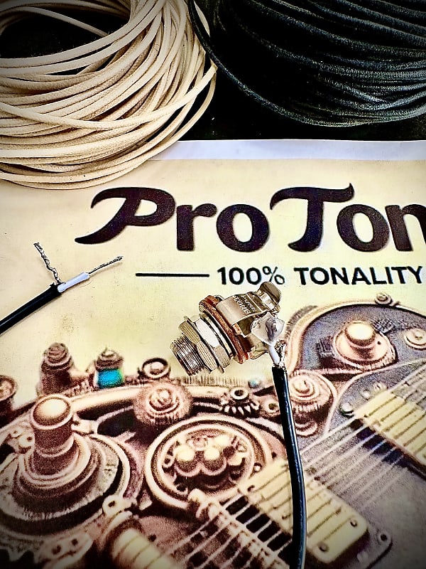 Pro Tones Pure Tone Jack - Pre-wired with two wiring options | Reverb