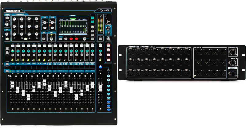 Allen & Heath Qu-16 16-channel Digital Mixer - Chrome Edition | Reverb