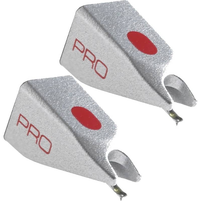 2-Pack of Ortofon Pro Spherical Replacement Stylus - Silver | Reverb