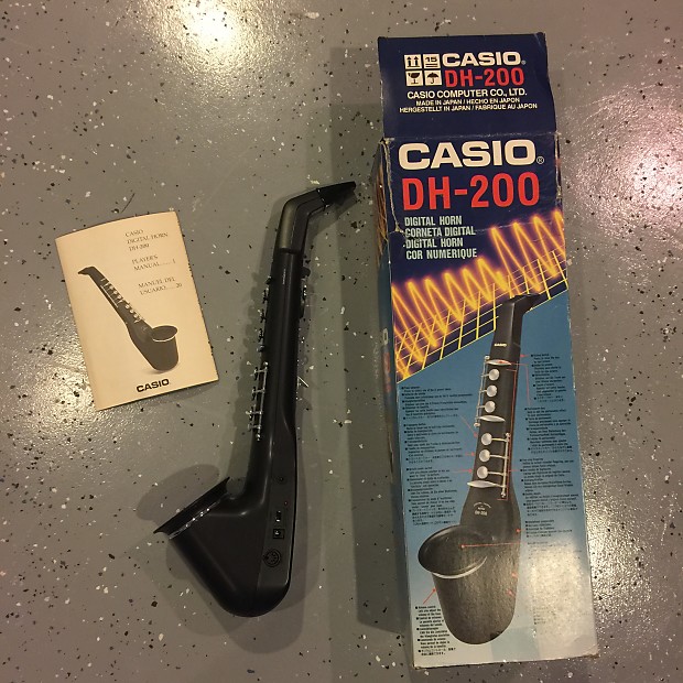 Rare Casio DH-200 -Digital MIDI Horn - AS IS FOR PARTS OR | Reverb