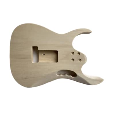 Guitar Alley JEM Style DIY Guitar Kit. Basswood body, Maple | Reverb