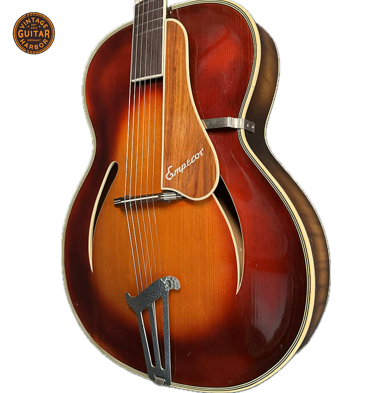 1950s Musima Emperor Archtop guitar - All solid "17" GDR | Reverb