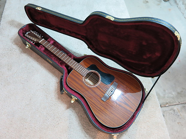 Guild GAD D125-12 Twelve String with Guild Hardshell | Reverb