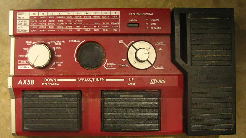 Korg Toneworks AX5B Bass Multi-Effects Pedal | Reverb