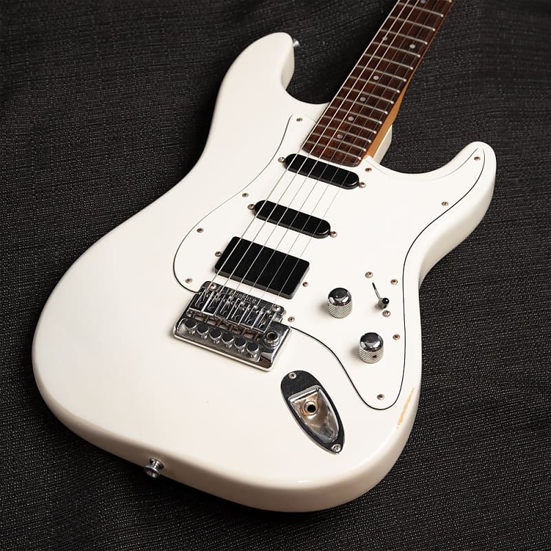 USED Schecter Dallas Made HSS Strat 1980s w/ Fender Hard Case | Reverb