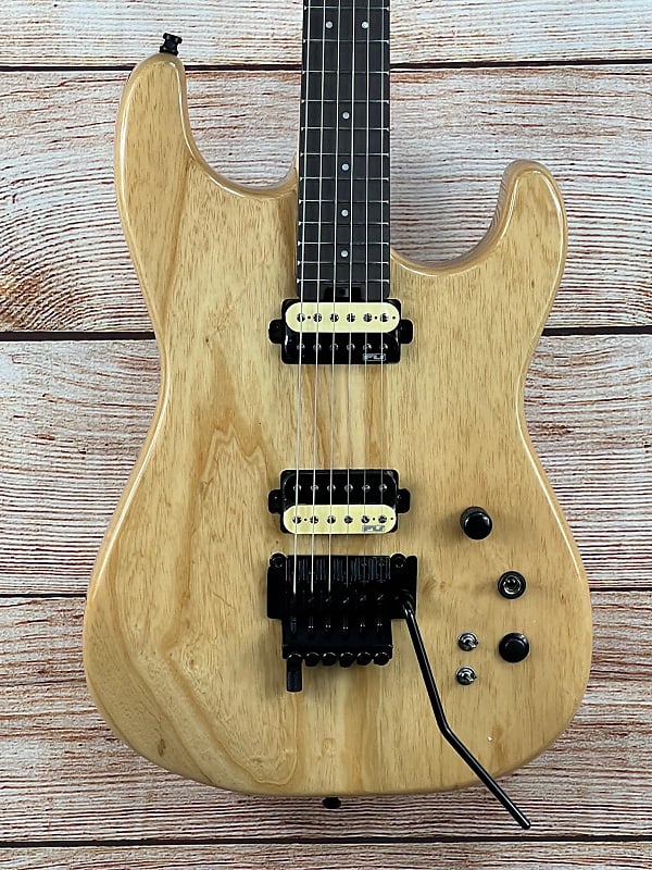FU-Tone FU PRO Electric Guitar Natural w/Gigbag | Reverb