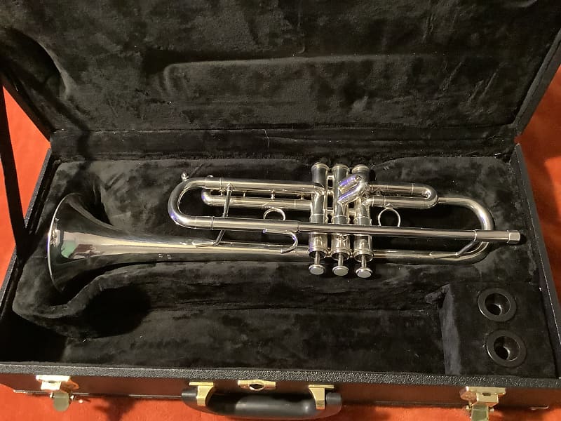 Getzen Eterna Trumpet - Silver | Reverb