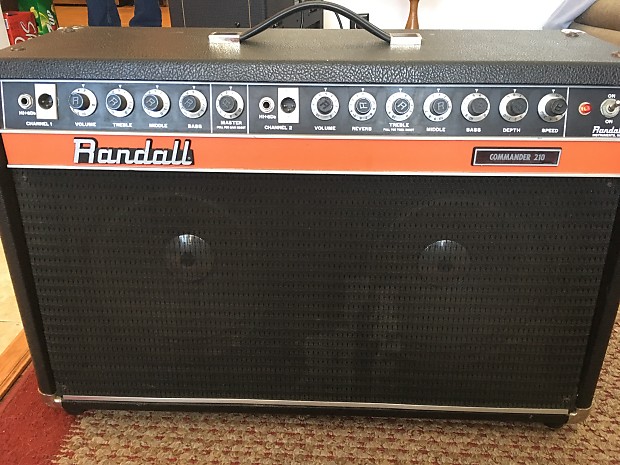 Vintage 200w Randall Commander 210 | Reverb