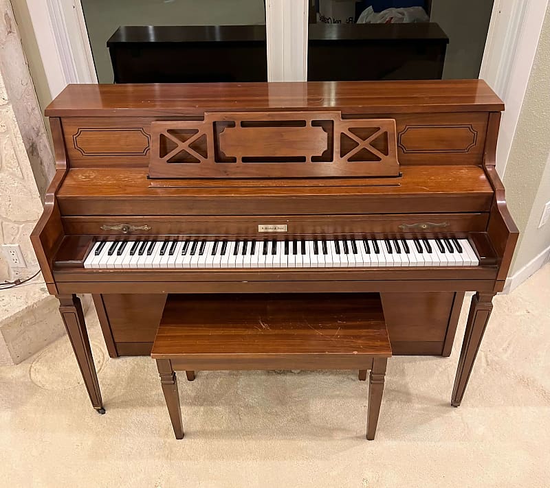 B. Binder and Sons Upright Piano | Reverb