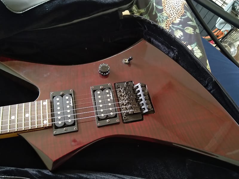 Jackson Kelly PS-67 Performer 90's - Flamed Red | Reverb