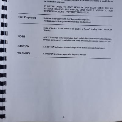 Operating Manual for Symetrix 525 Dual Gated | Reverb