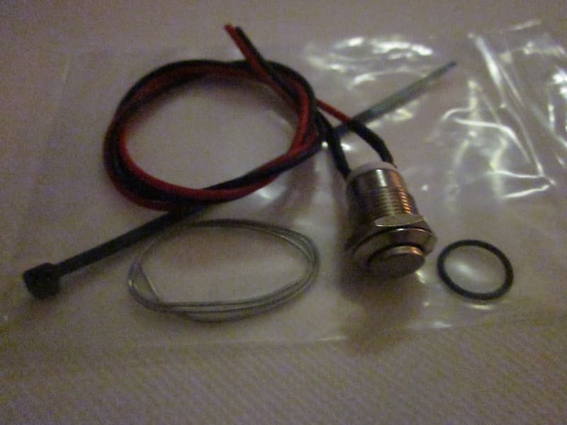 Guitar Kill Switch/Cutoff 12mm Chrome Momentary High Head | Reverb