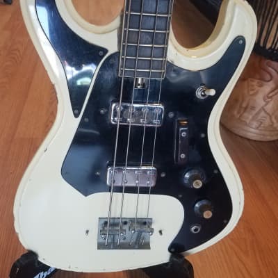 Teisco EB100 Short Scale Bass 1960's Sunburst | Reverb