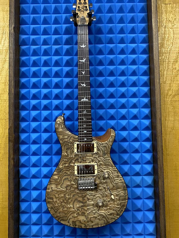 2021 Custom 24 SE - Natural Burled Ash (Satin Top) w/ 57/08's | Reverb