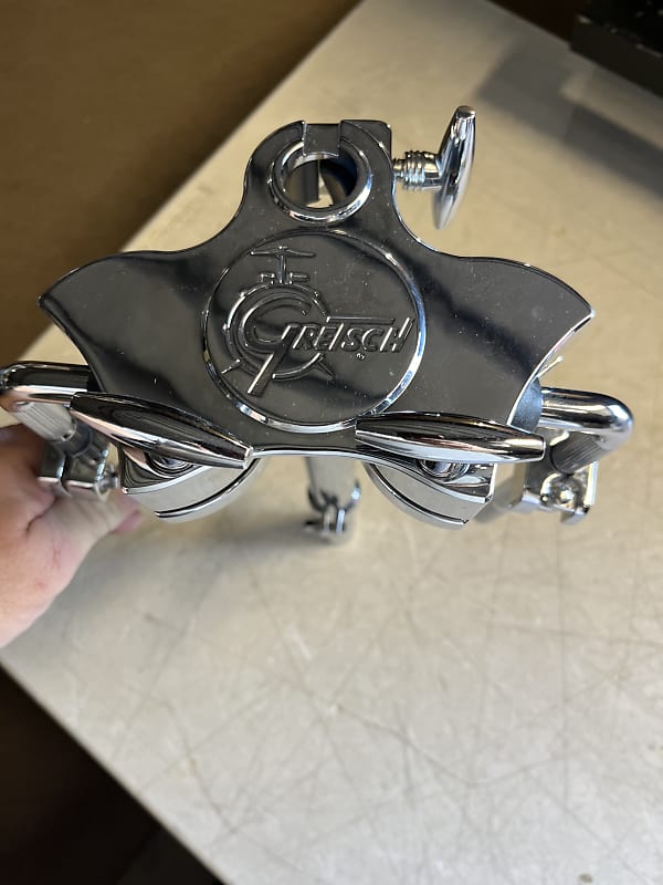 Gretsch dual tom mount with memory locks, fits renown series | Reverb