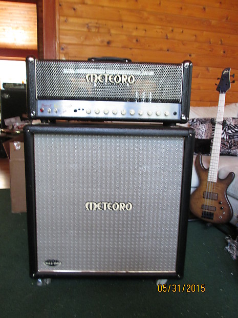 Meteoro 280 w all tube guitar amp head & 4x12 cab Half stack | Reverb