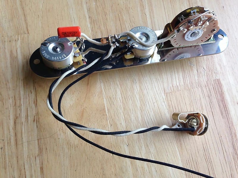 Fender Telecaster Wiring Harness Treble Bleed | Reverb Deutschland