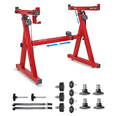 5Core Keyboard Stand Z Style Height Width Adjustable Portable | Reverb