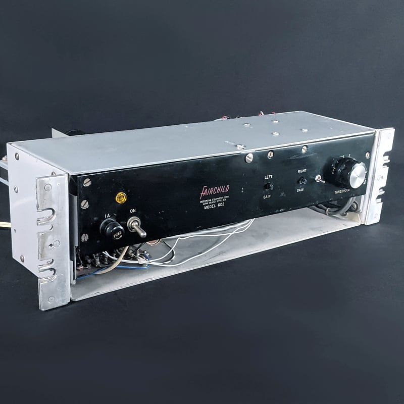 Fairchild 602: Stereo Tube Compressor - Rare Vintage Analog | Reverb