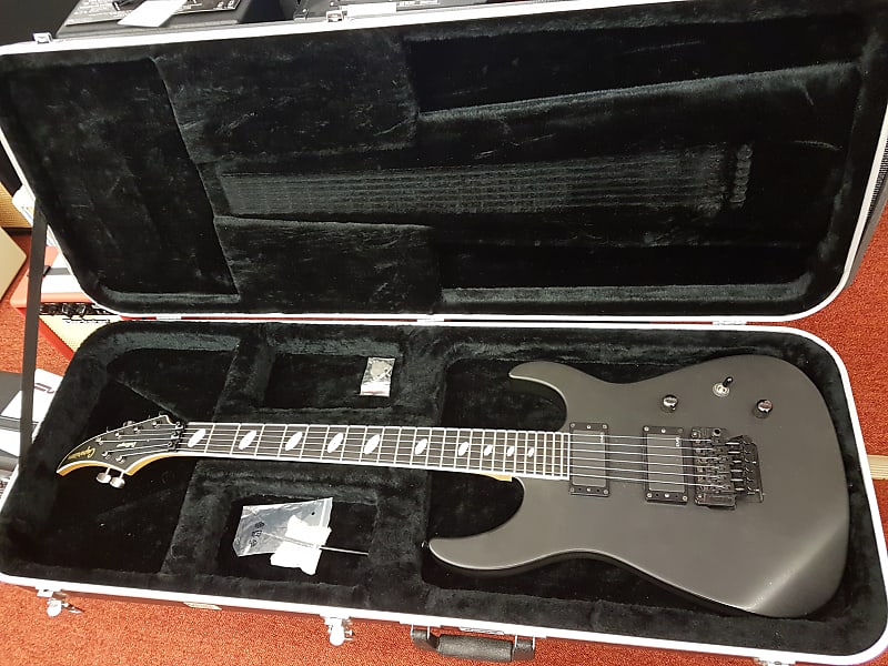 Caparison Dellinger II OM Pro black 2012 - black - with | Reverb