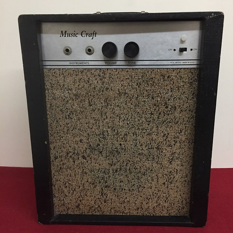 Music Craft Guitar Amp 1966 Made in U.S.A. | Reverb