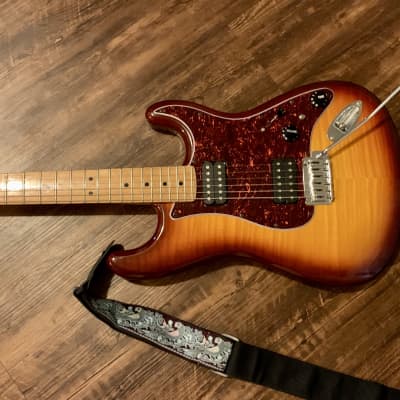 Fender Stratocaster Baritone Acrylic | Reverb