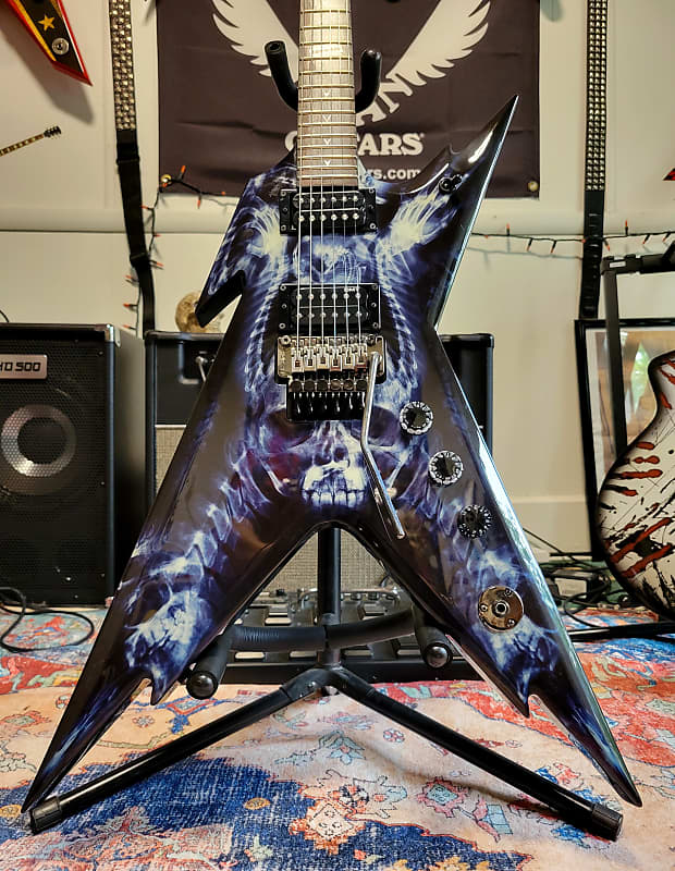 Dean Razorback Dime X Ray Signature guitar w/OHSC 2012 | Reverb