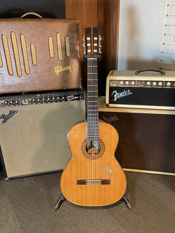 Takamine C132 Classical Guitar W Case 1973 Reverb