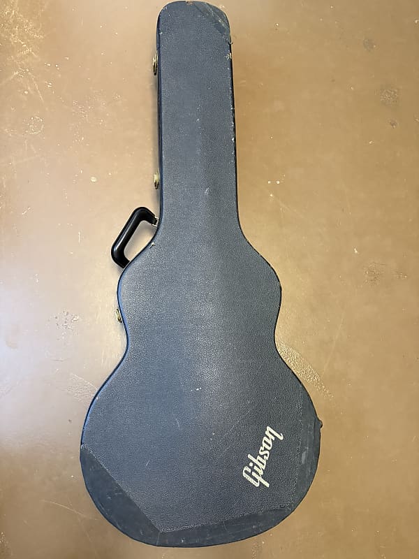 Gibson Es 335 hard case 1970s purple interior thin line | Reverb