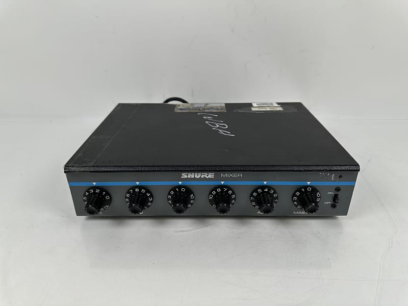 Shure M268 4 Channel Microphone Mixer - Black | Reverb