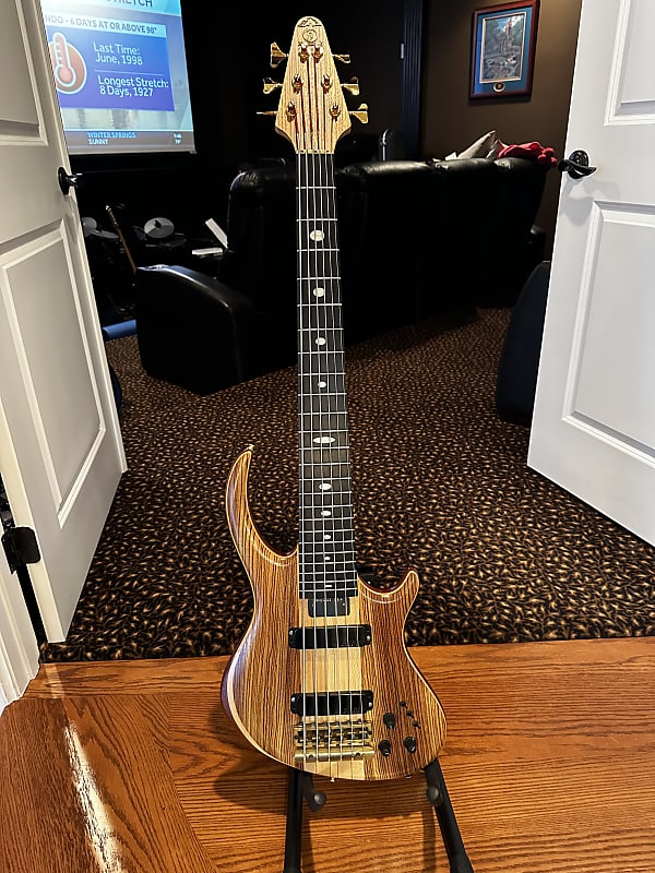 Alembic Rogue 6-string 1996 - Zebrawood - Original | Reverb